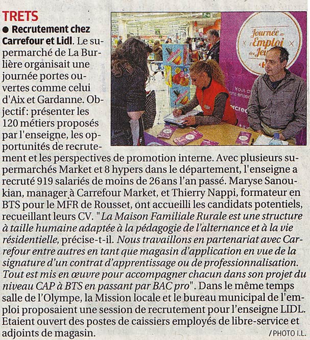 Articles de Presse