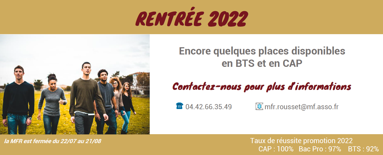 MFR ROUSSET (13) - Centre de Formation d'Apprentis